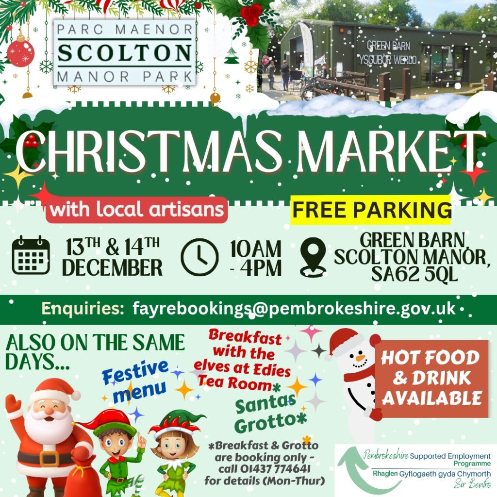 Scolton Manor Christmas Market 2025